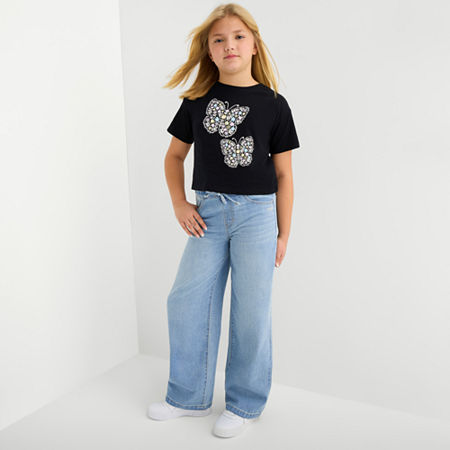 Click here for Vanilla Star Big Kid Girls Wide Leg Jean  Medium... prices