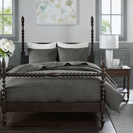 Click here for Madison Park Signature Serene Hand Quilted 3-Pc. Q... prices