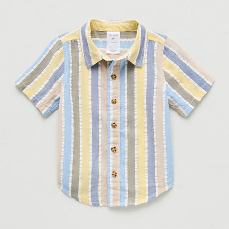 Click here for Okie Dokie Toddler & Little Boys Short Sleeve Regu... prices