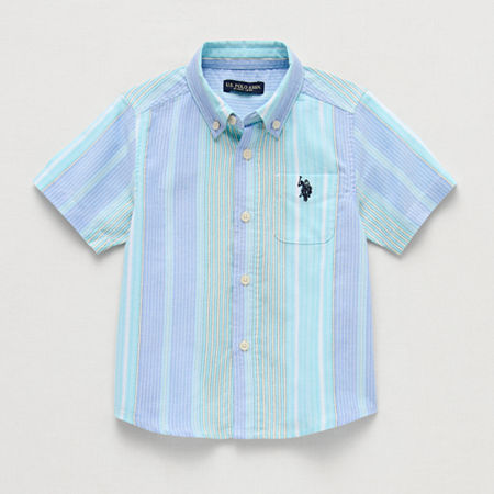 Click here for U.S. Polo Assn. Toddler Boys Y Neck Short Sleeve R... prices