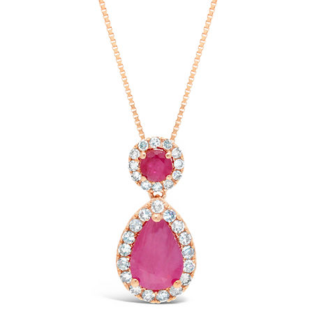 Click here for Womens 1/6 CT. T.W. Lead Glass-Filled Red Ruby 10K... prices