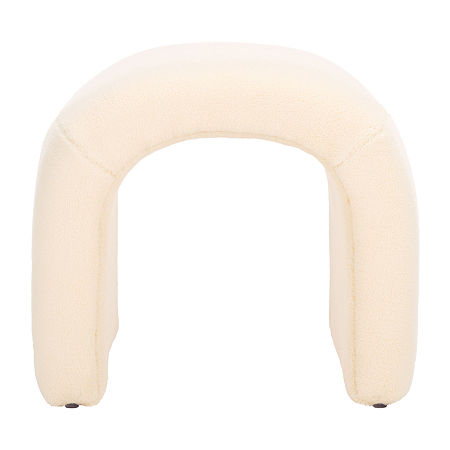 Click here for Kibo Cushioned Ottoman  One Size  White prices