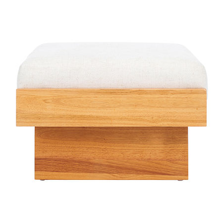 Click here for Tarilynn Cushioned Ottoman  One Size  White prices