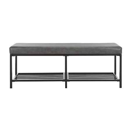 Click here for Yomi Storage Bench  One Size  Gray prices
