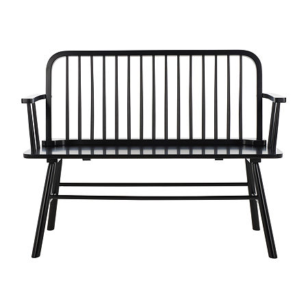 Click here for Lucilia Spindle Bench  One Size  Black prices