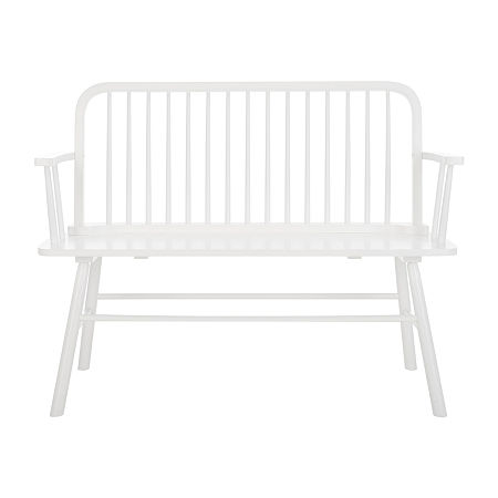 Click here for Lucilia Spindle Bench  One Size  White prices