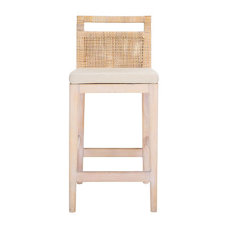 Click here for Darin Counter Height Upholstered Bar Stool  One Si... prices
