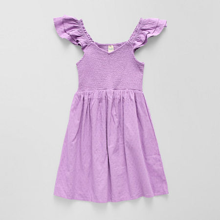 Click here for Thereabouts Little & Big Kid Girls Short Sleeve A-... prices