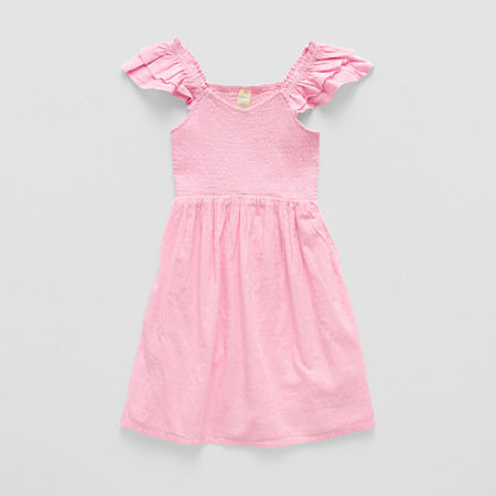 Click here for Thereabouts Little & Big Kid Girls Short Sleeve A-... prices