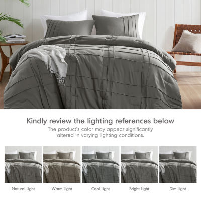 510 Design Porter Soft Wash Pleated Midweight Comforter Set - JCPenney
