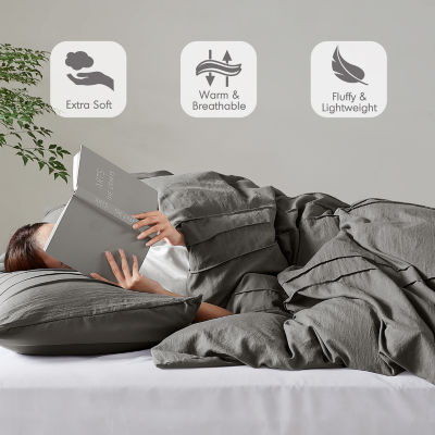 510 Design Porter Soft Wash Pleated Midweight Comforter Set - JCPenney