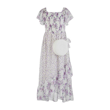 Click here for Speechless Big Kid Girls Flutter A-Line Dress  7... prices