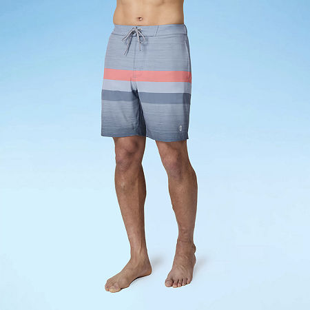 Click here for Free Country Seabreeze Stripe Mens Striped Swim Tr... prices
