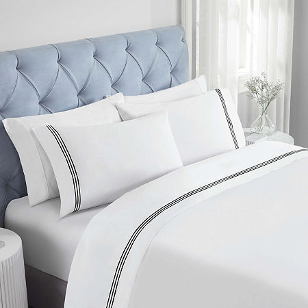 Click here for SUPERIOR Brandon Embroidered Cotton Modern 320tc D... prices