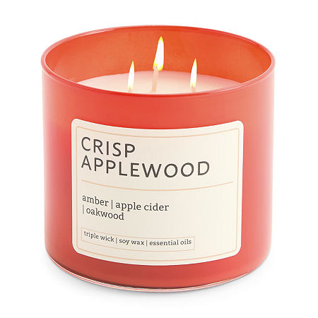Click here for Distant Lands Crisp Applewood 3-Wick Scented Jar C... prices