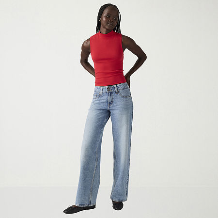 Click here for Levis Superlow Womens High Rise Loose Fit Jean  26... prices