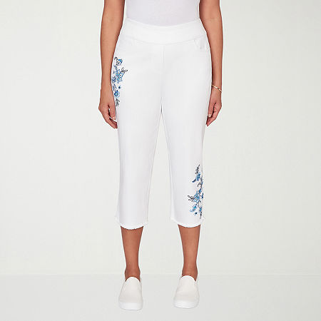 Click here for Alfred Dunner Mykonos Womens Plus Straight Mid Ris... prices