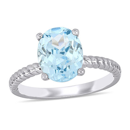 Click here for Modern Bride Gemstone Womens Genuine Blue Aquamari... prices