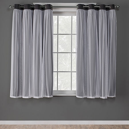 Click here for Exclusive Home Curtains Catarina Grommet Top Energ... prices
