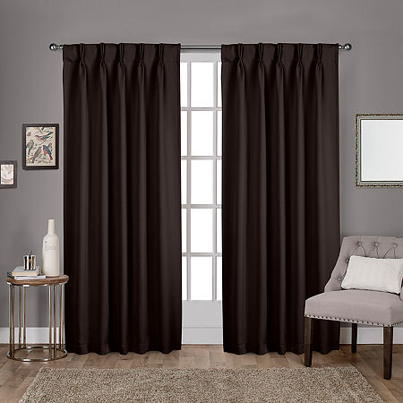 Click here for Exclusive Home Curtains Sateen Pinch Pleat Energy... prices