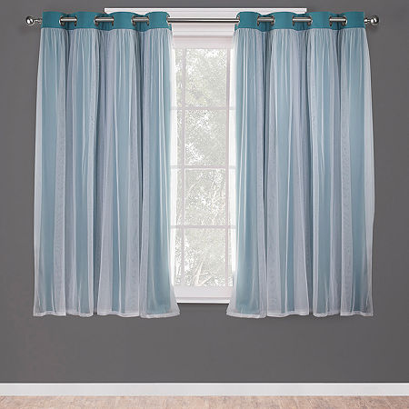 Click here for Exclusive Home Curtains Catarina Grommet Top Energ... prices