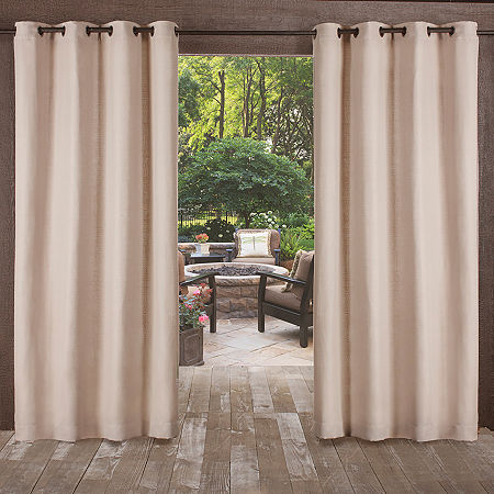Click here for Exclusive Home Curtains Delano Grommet Top Light-F... prices