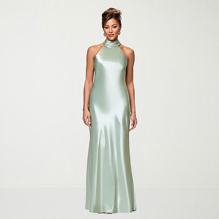 Click here for DJ Jaz Womens Sleeveless Evening Gown  2  Green prices