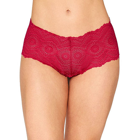 Click here for Ilusion Womens Boyshort Panty 78122  X-large  Red prices