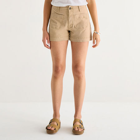 Click here for a.n.a Patch Pocket Womens 4 Highest Rise Chino Sho... prices