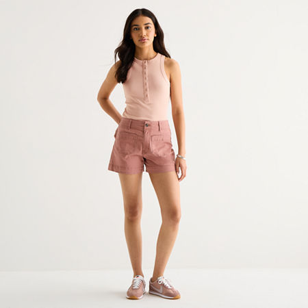 Click here for a.n.a Patch Pocket Womens 4 Highest Rise Chino Sho... prices