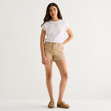 Click here for a.n.a Patch Pocket Womens 4 Highest Rise Chino Sho... prices