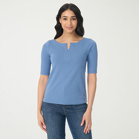 Click here for Gloria Vanderbilt Womens T-Shirt  Small  Blue prices