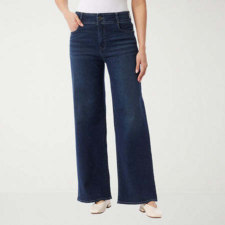 Click here for Gloria Vanderbilt Womens Wide Leg Jean  18  Blue prices