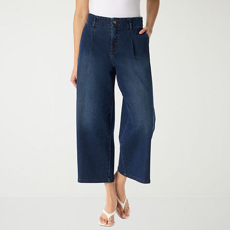 Click here for Gloria Vanderbilt Womens Wide Leg Cropped Pant  12... prices