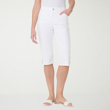 Click here for Gloria Vanderbilt Womens Capri Jean  8  White prices