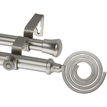 Click here for Rod Desyne Double 13/16 Adjustable Curtain Rod wit... prices