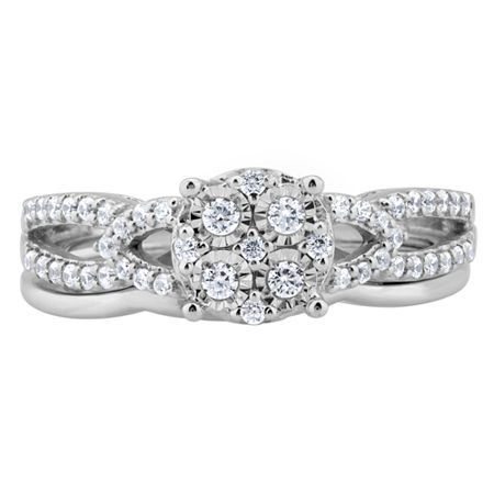 Click here for Womens 1/3 CT. T.W. Natural White Diamond 10K Gold... prices