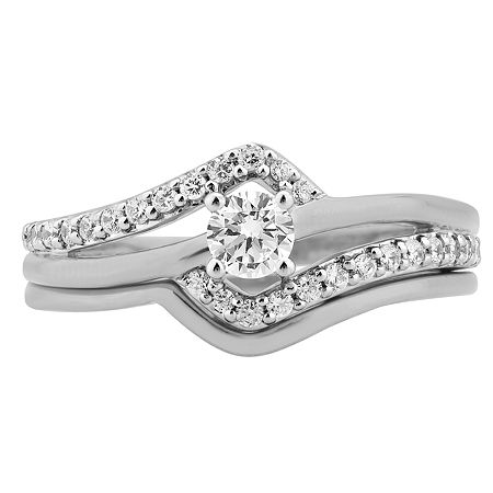 Click here for Womens 1/2 CT. T.W. Natural White Diamond 10K Gold... prices