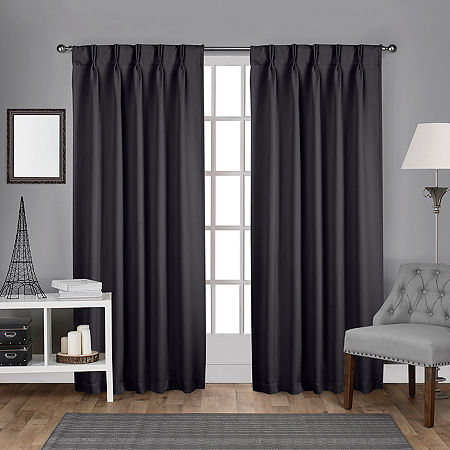 Click here for Exclusive Home Curtains Sateen Pinch Pleat Energy... prices