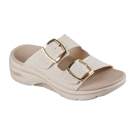 Click here for Skechers Womens Go Walk Arch Fit 2.0 Slide Sandals... prices