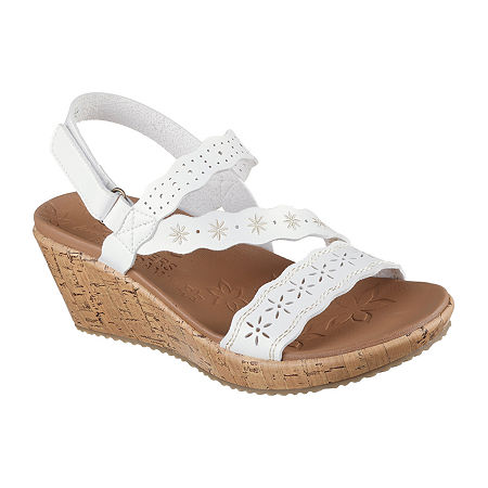 Click here for Skechers Womens Beverlee Cherished Aura Wedge Sand... prices