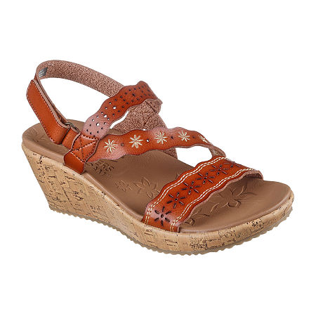 Click here for Skechers Womens Beverlee Cherished Aura Wedge Sand... prices