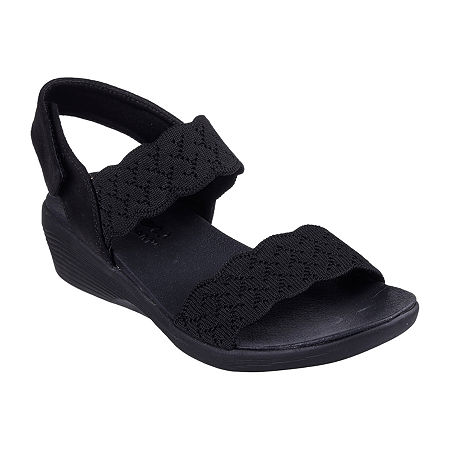 Click here for Skechers Womens Arya On The Rise Wedge Sandals  8... prices