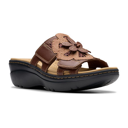 Click here for Clarks Womens Merliah 2 Belle Wedge Sandals  10 Me... prices