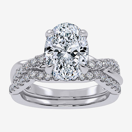 Click here for (G-H / Si1-Si2) Womens 2 1/2 CT. T.W. Lab Grown Wh... prices