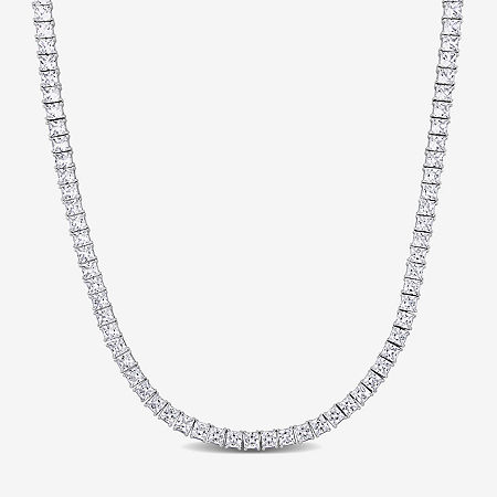 Click here for Mens White Sapphire Sterling Silver 20 Inch Tennis... prices