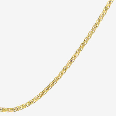 14K Gold 16 Inch Solid Fashion Chain Necklace