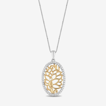 Click here for Enchanted Disney Fine Jewelry Womens 1/6 CT. T.W.... prices