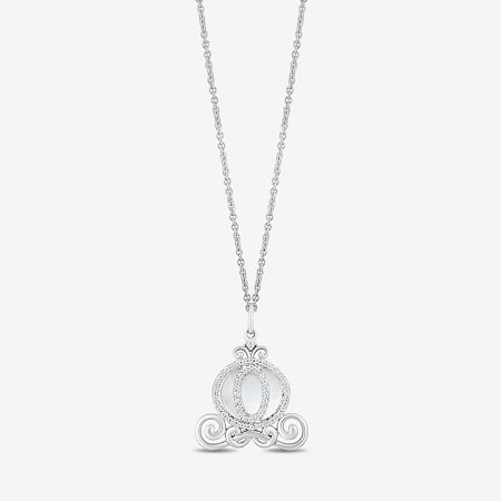 Click here for Enchanted Disney Fine Jewelry Womens 1/6 CT. T.W.... prices