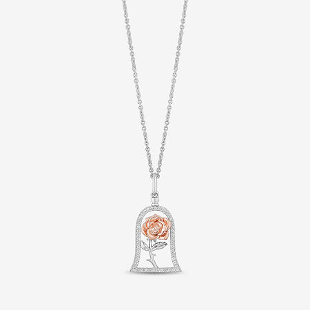 Click here for Enchanted Disney Fine Jewelry Womens 1/5 CT. Natur... prices